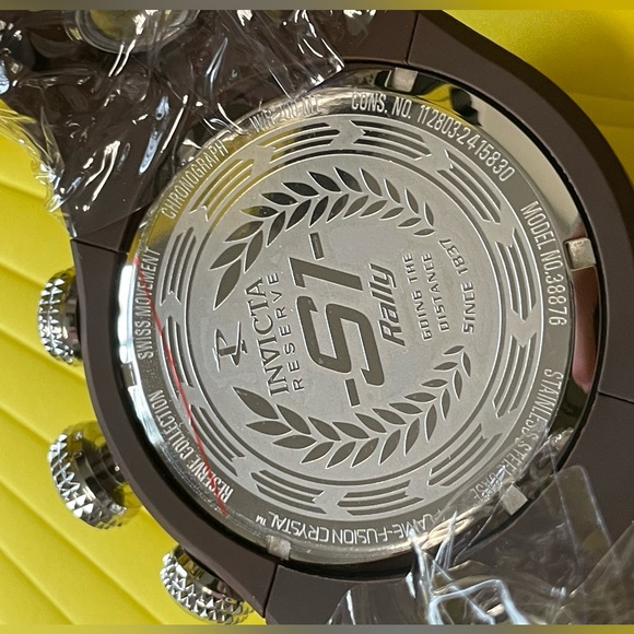 Invicta | Accessories | Invicta Reserve S Mop Iridescent Brown Mens ...